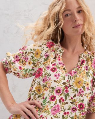 Amelia Linen Dress | Garnet Hill