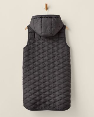Bernardo Hooded Quilted Vest | Garnet Hill
