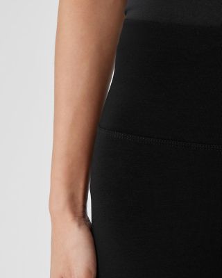 EILEEN FISHER Stretch-Jersey High-Waisted Leggings | Garnet Hill
