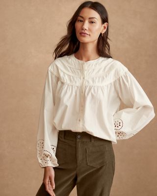 Velvet by Graham & Spencer Carden Top | Garnet Hill