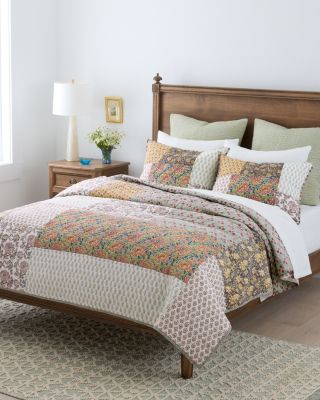 Jyoti Organic-Cotton Patchwork Quilt | Garnet Hill