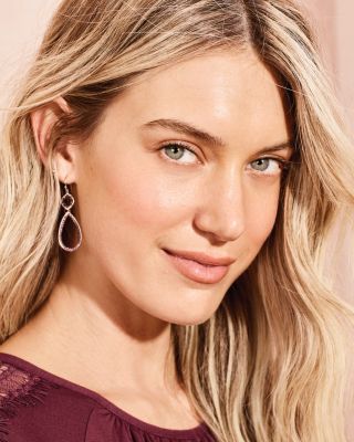 Michelle Pressler Beaded Teardrop Earrings | Garnet Hill