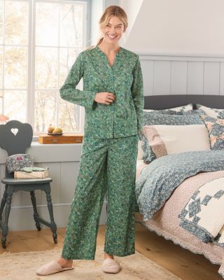 Fay Organic-Cotton Pajamas — Made with Liberty Fabric | Garnet Hill