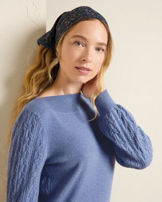 Alexandra Cashmere Sweater | Garnet Hill