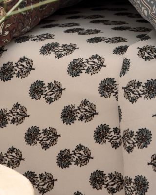 Cleo Relaxed Organic-Cotton Sateen Sheet Set | Garnet Hill