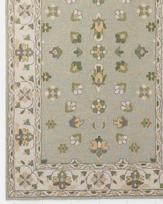 Company C Tranquil Vines Microhooked Wool Rug | Garnet Hill