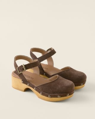 Cordani Winston Ankle-Strap Clogs | Garnet Hill