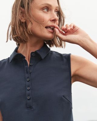 Paige Vintage Knit Polo Dress | Garnet Hill