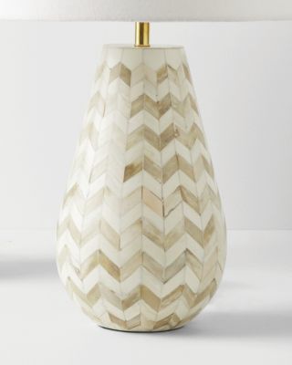 Chevron Table Lamp | Garnet Hill