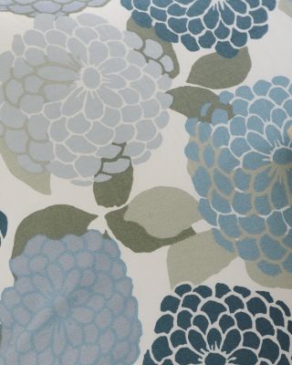 Zinnia Classic Satin-Stitch Organic-Cotton Percale Sheet Set | Garnet Hill