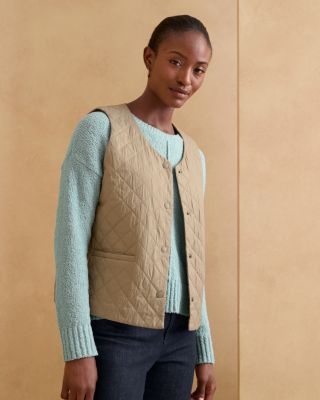 EILEEN FISHER Organic-Cotton Fluff Crewneck Sweater | Garnet Hill