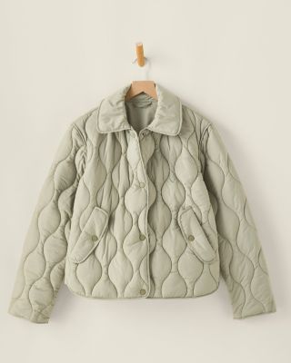 Bernardo Quilted Coat | Garnet Hill
