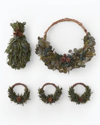 Eucalyptus and Juniper Swag | Garnet Hill