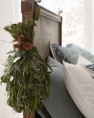 Eucalyptus and Juniper Swag | Garnet Hill