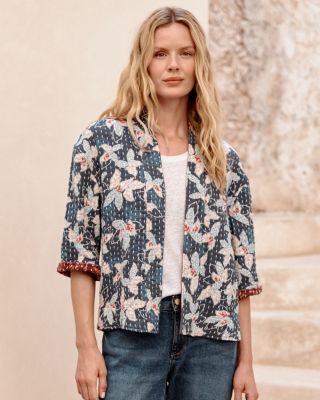 Reversible Organic-Cotton Jacket | Garnet Hill