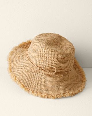 Hat Attack Packable Raffia Bucket Hat | Garnet Hill
